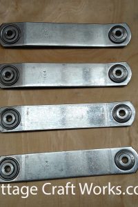 Stainless Steel Glider Bearing Swing Arm Brackets - Woodworking Kits